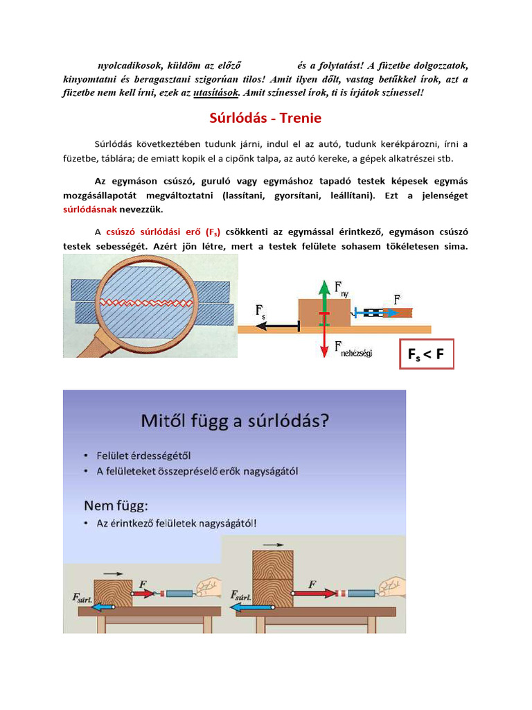 Súrlódás 3021176456836fe693d859 | PDF
