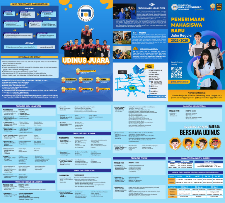 Brosur-Reguler-2025 | PDF