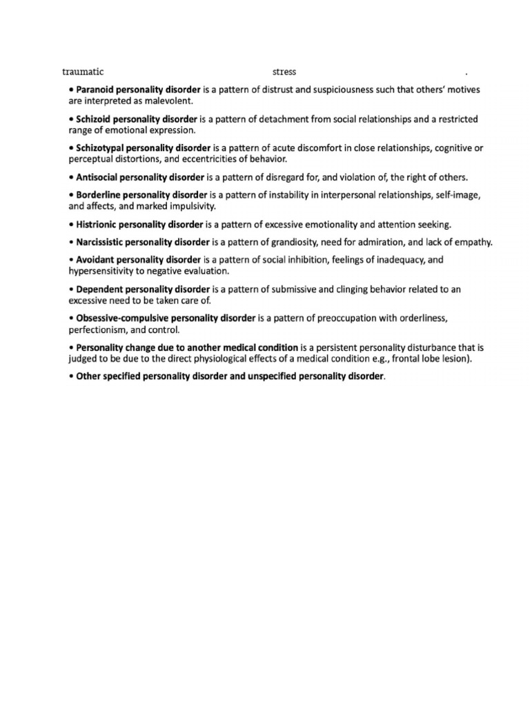 A Dissociative Disorder in Which The Person Cannot Remember Personal ...