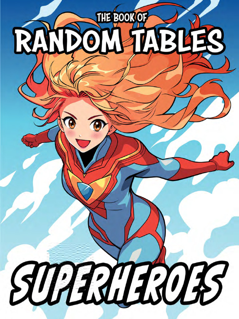 Superhero Random Tables Guide | PDF | Pallet | Laptop