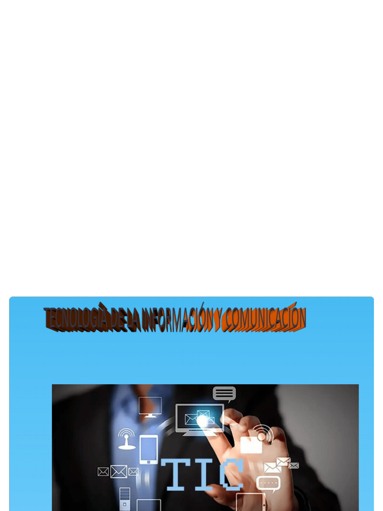 Tic 2024 | PDF | Hardware de la computadora | Periférico