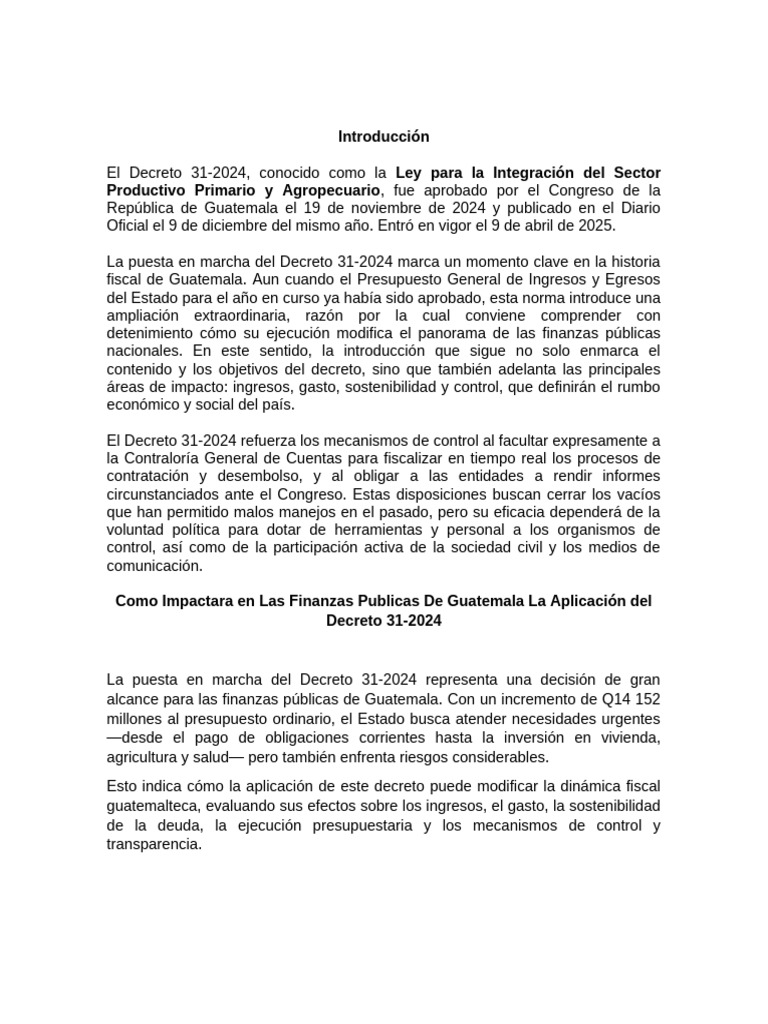 Trabajo 2 Finanzas Publicas | PDF | Impuestos | Deuda