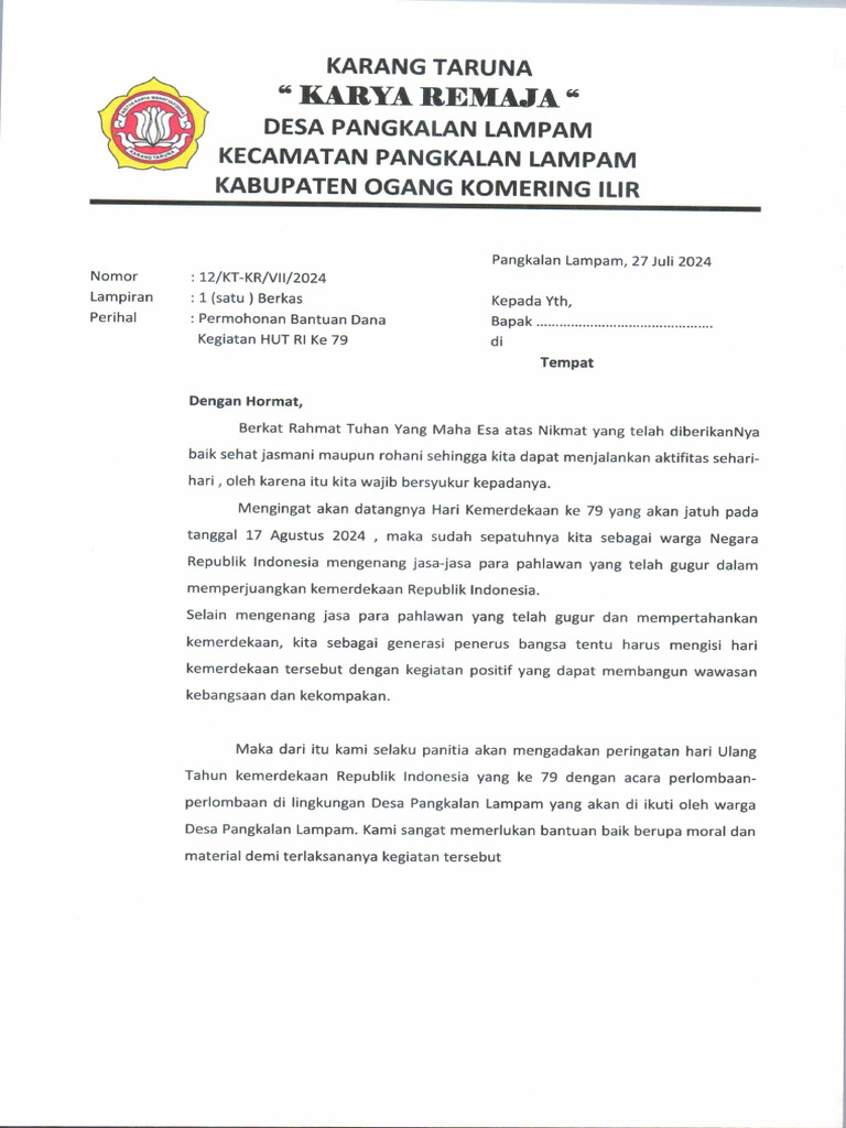 Proposal KT 2024 | PDF