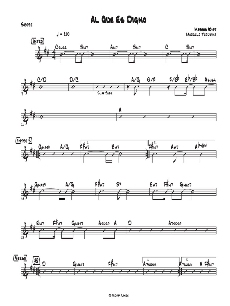 Al Que Es Digno (D) - Score | PDF