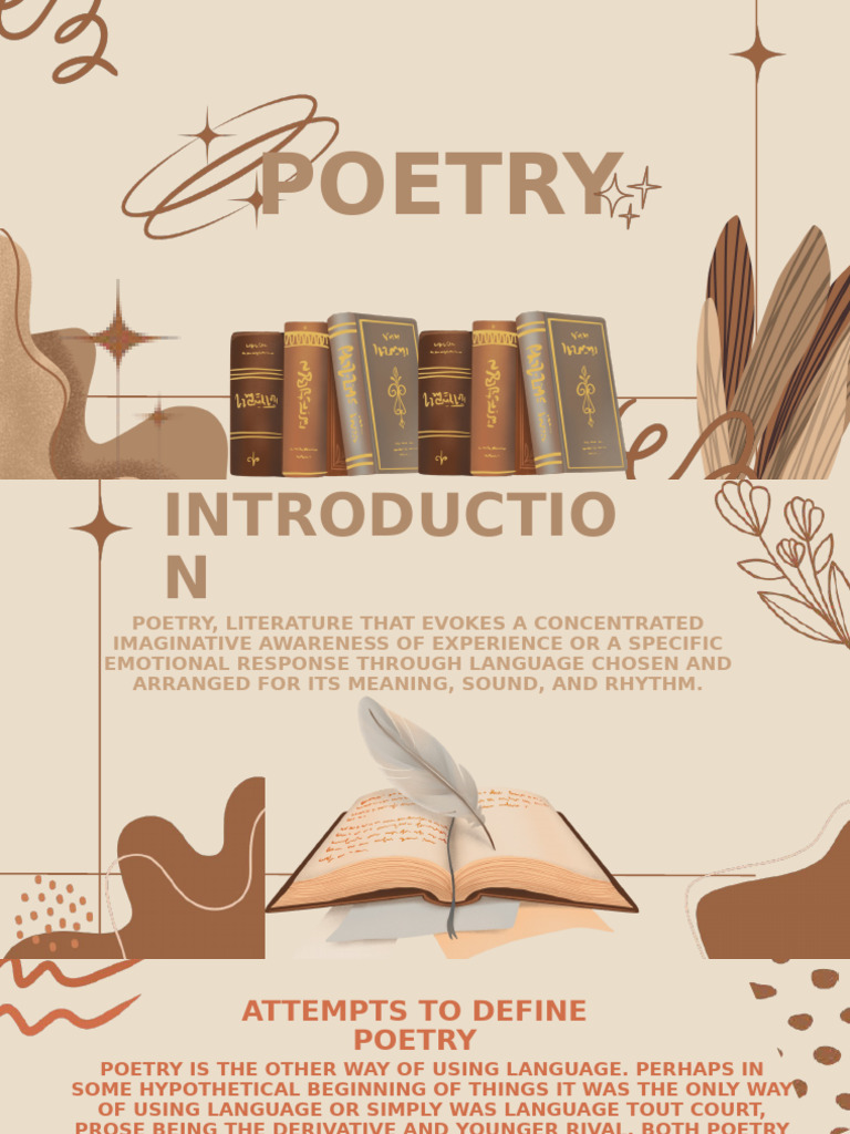 The Essence and Definition of Poetry | PDF | Poetry | Reason