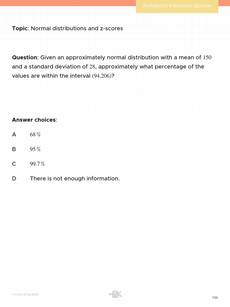 037 Normal Distributions and Z Scores | PDF | Standard Score | Percentile