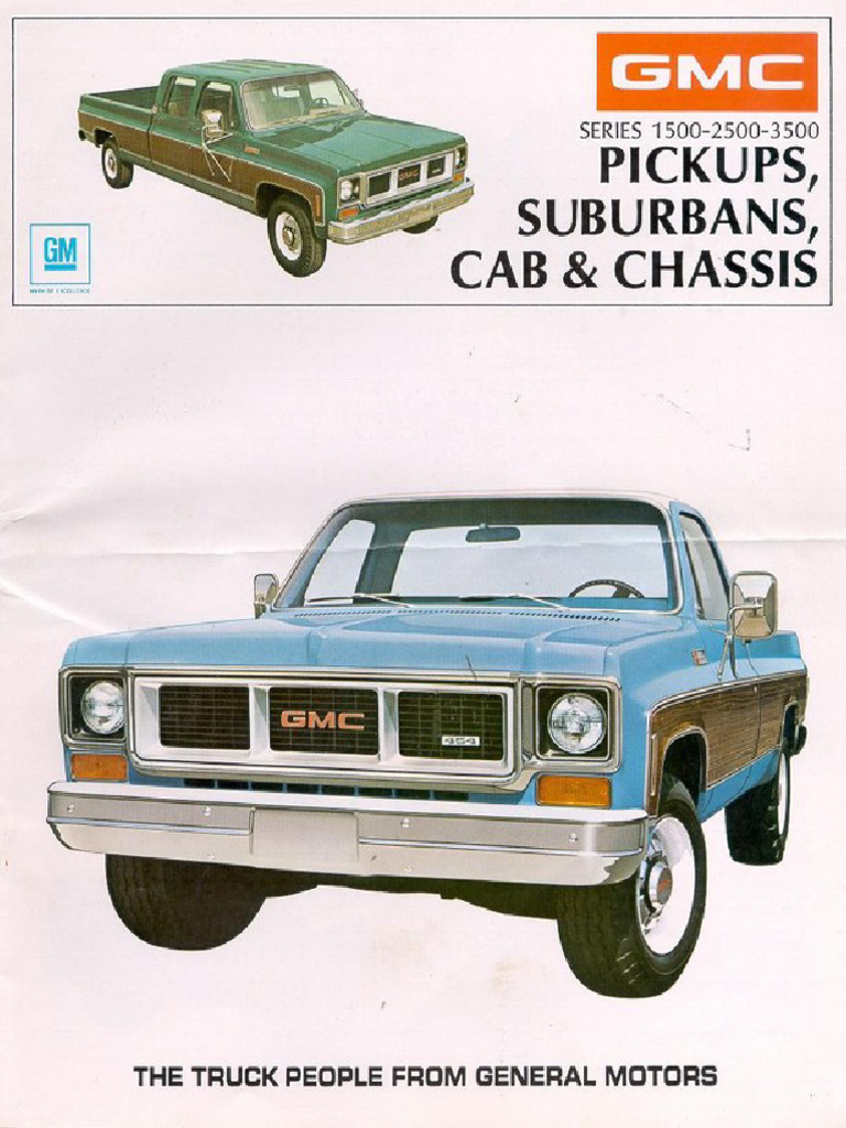 1973 GMC Pickups and Suburbans | PDF