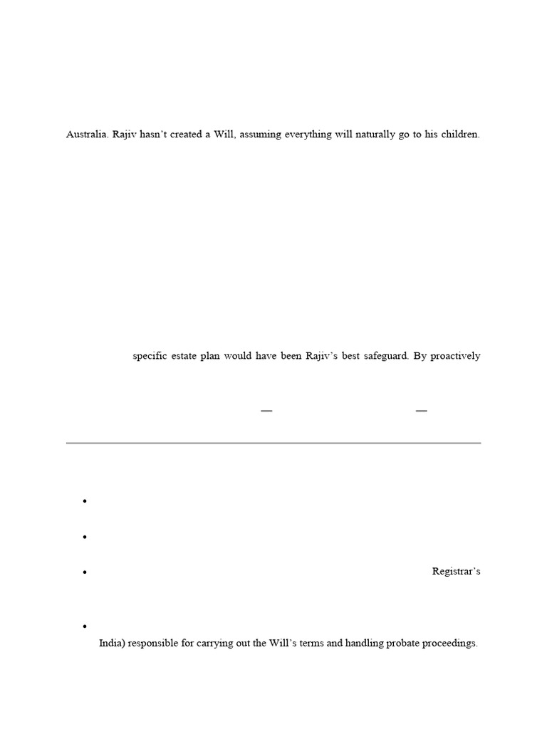 Assignment Prince Kumar | PDF | Probate | Deed