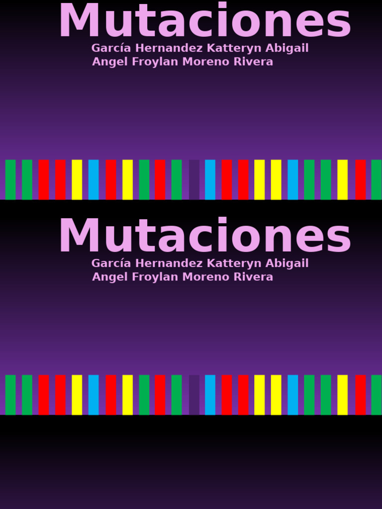 Mutaciones 1 | PDF