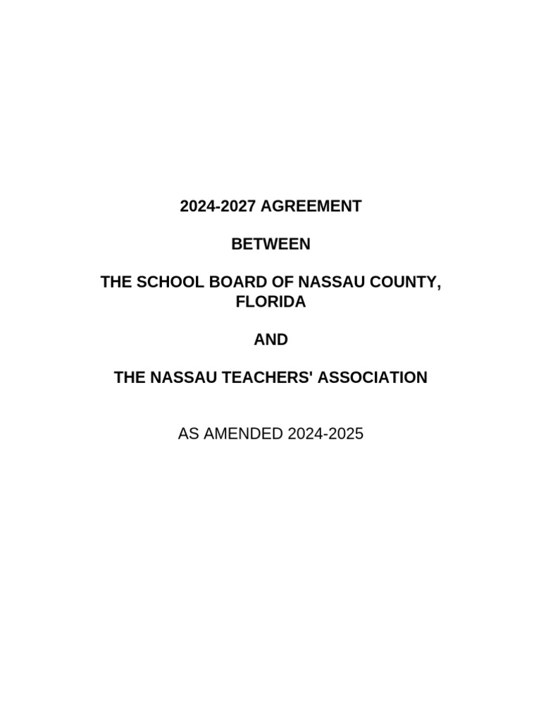 NTA Contract 2024-2027 Fully Ratified W-signature | PDF | Collective ...