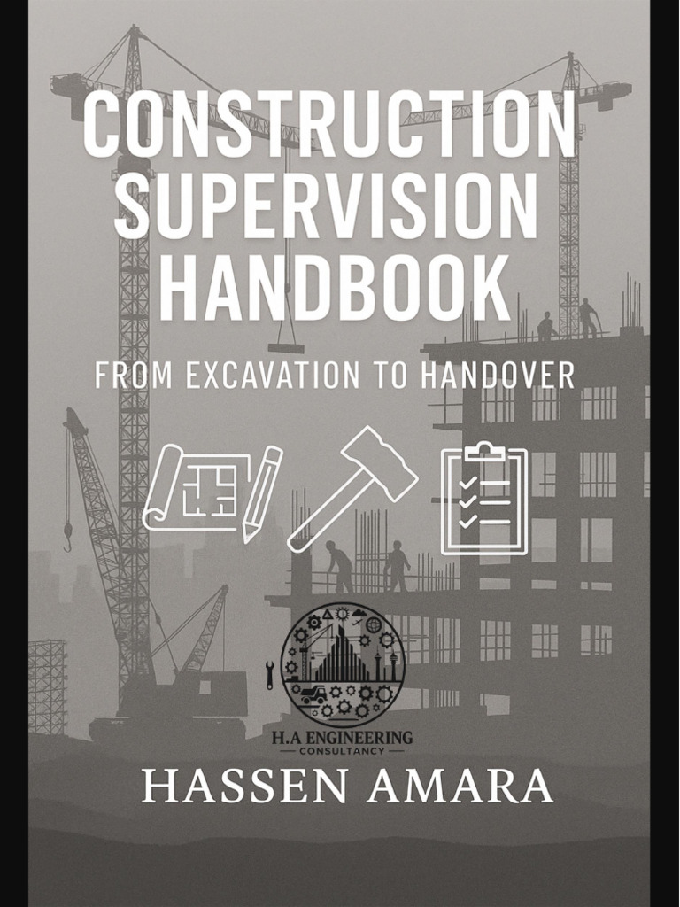 Construction Supervision Handbook | PDF | Concrete | Masonry