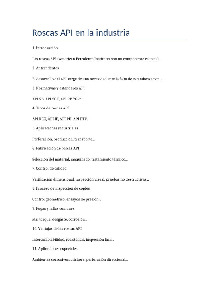 Monografia Roscas API Avance | PDF