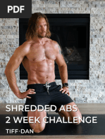 Tiff x Dan 6 Week Shred Program | PDF | High Intensity Interval ...