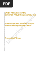 Inpatient Ward Terminal Cleaning SOP | PDF | Hygiene | Public Health