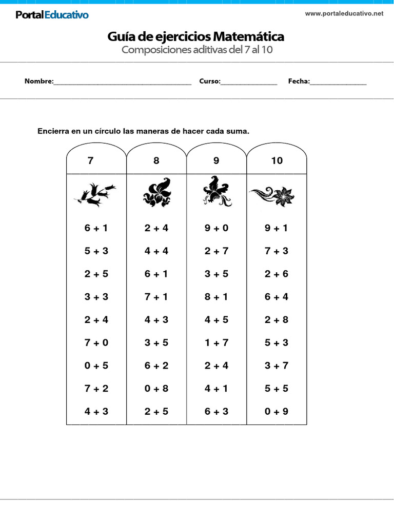 GP1 Composiciones Aditivas 7 10 | PDF