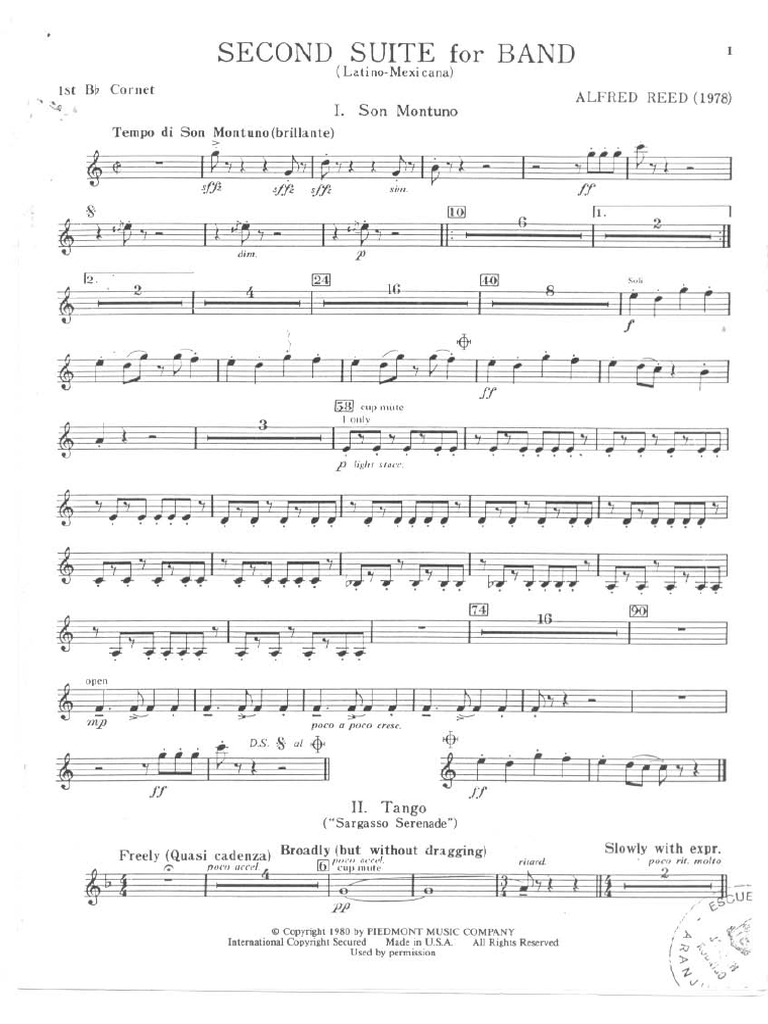 Suite 2 - Cornets | PDF