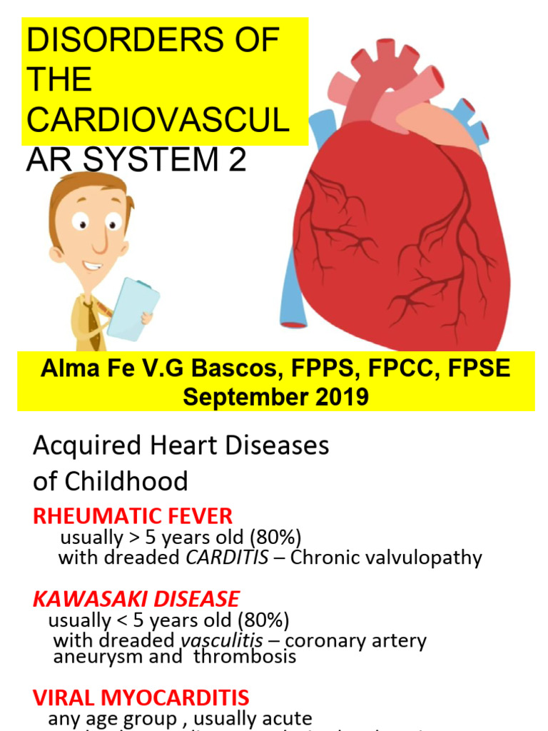 Disorders of Cvs Part-2 | PDF | Echocardiography | Medical Specialties