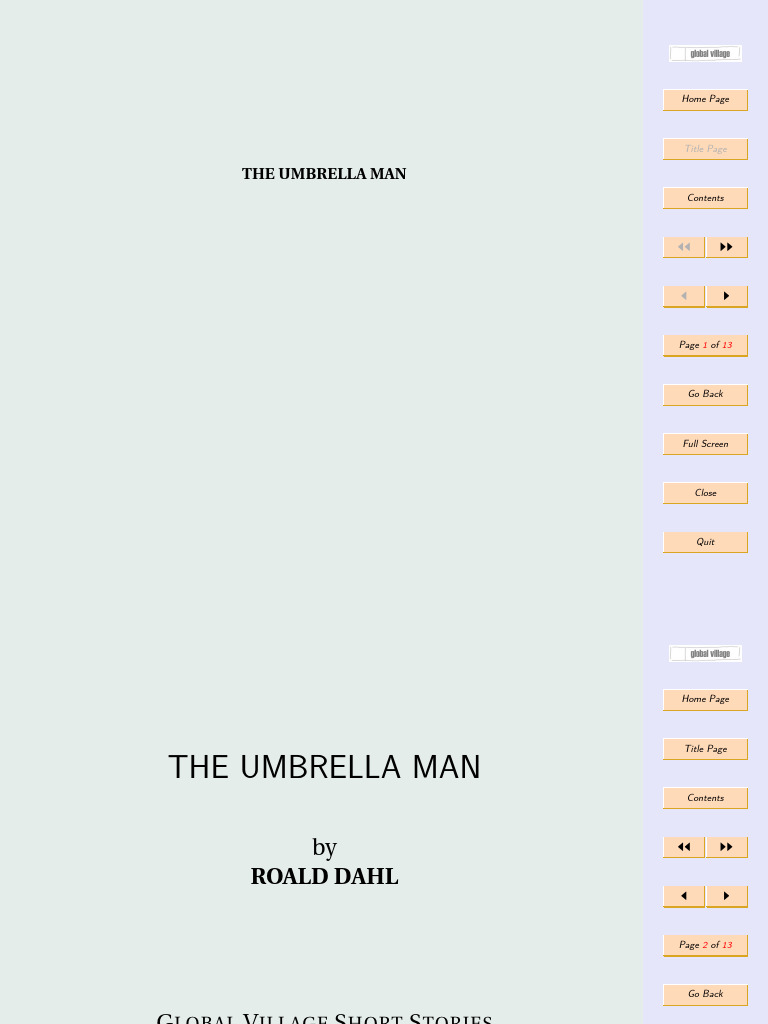 The Umbrella Man | PDF