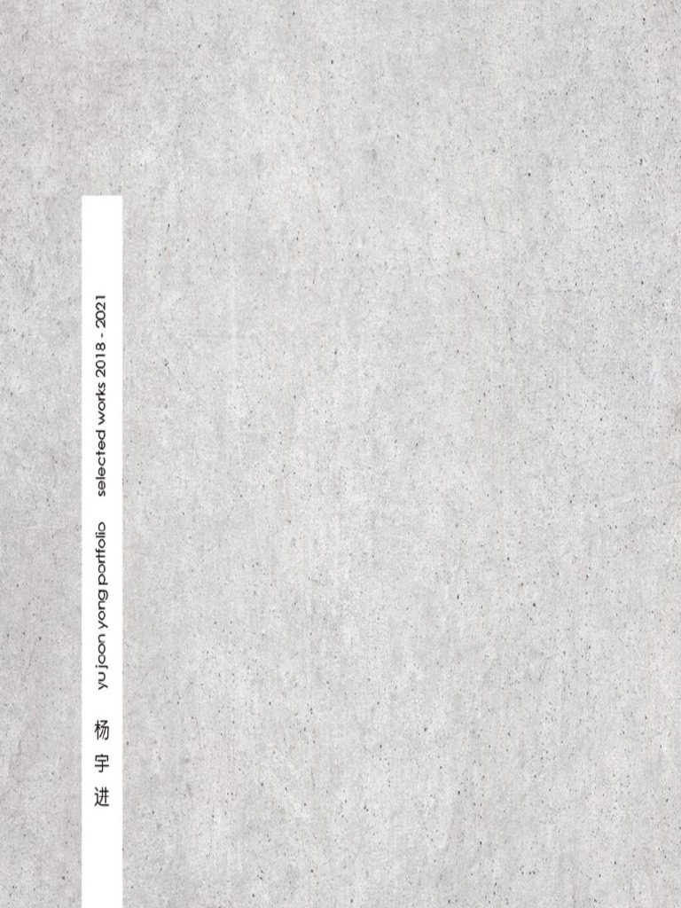 Sean Yong Architecture Work Portfolio | PDF