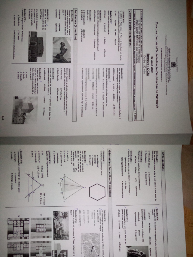 ENA Marrakech 2022 | PDF