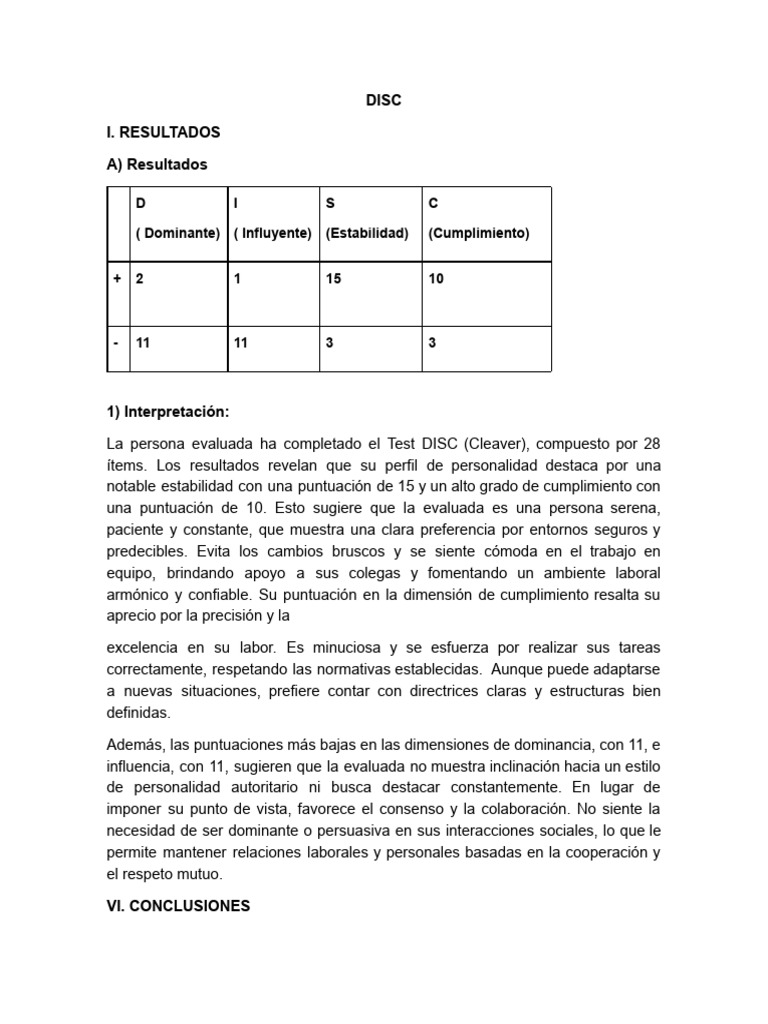 Disc y Raven | PDF | Inteligencia | Psicología Social