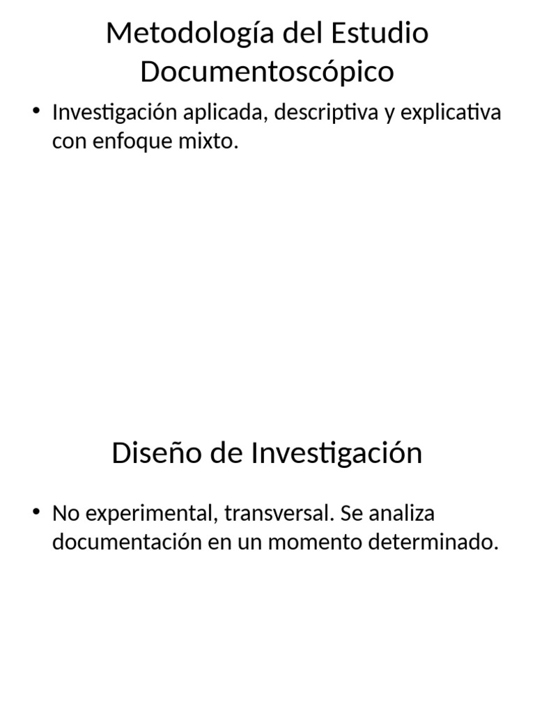 Metodologia_Estudio_Documentoscopia | PDF
