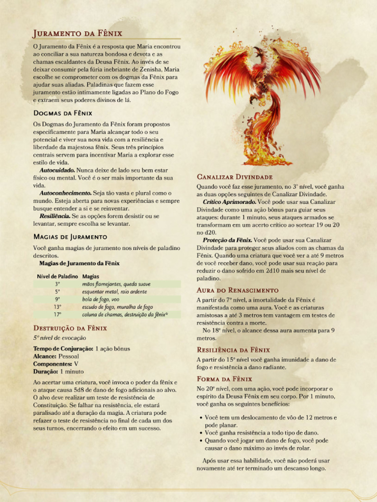 Juramento Da Fênix | PDF