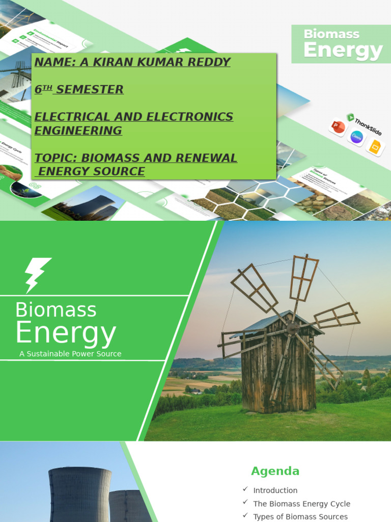 Electrical and Electronic Engeneering Presentation | PDF | Biofuel | Biogas