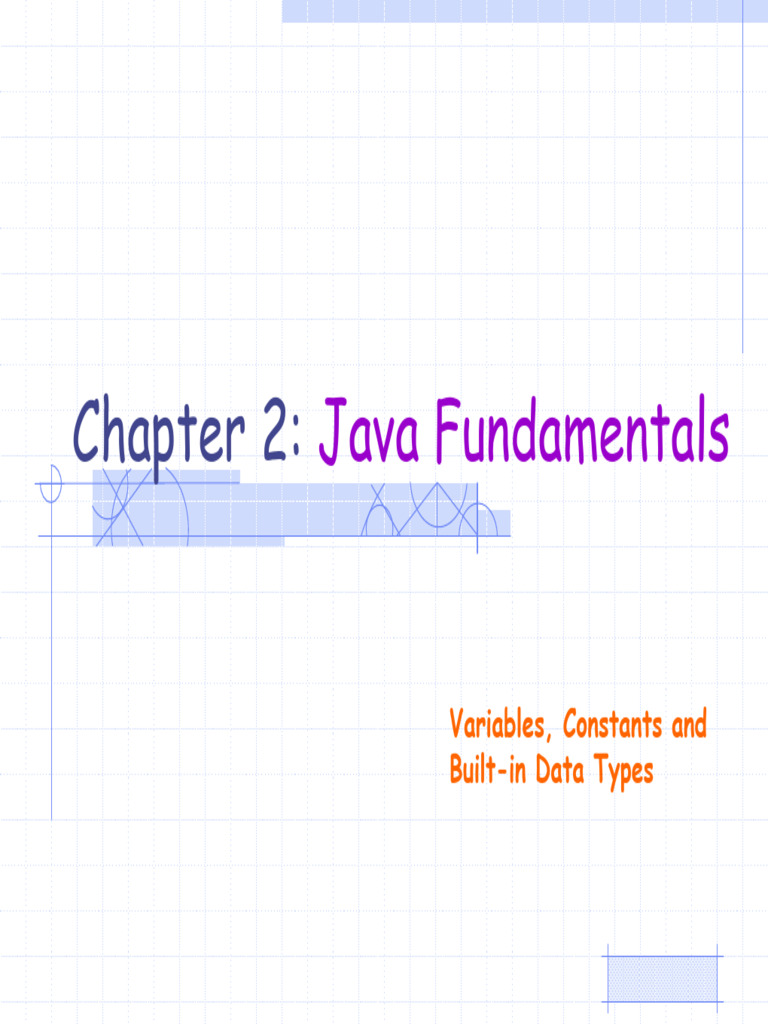 Chapter2 2-VarAndDataTypes | PDF | Data Type | Integer (Computer Science)