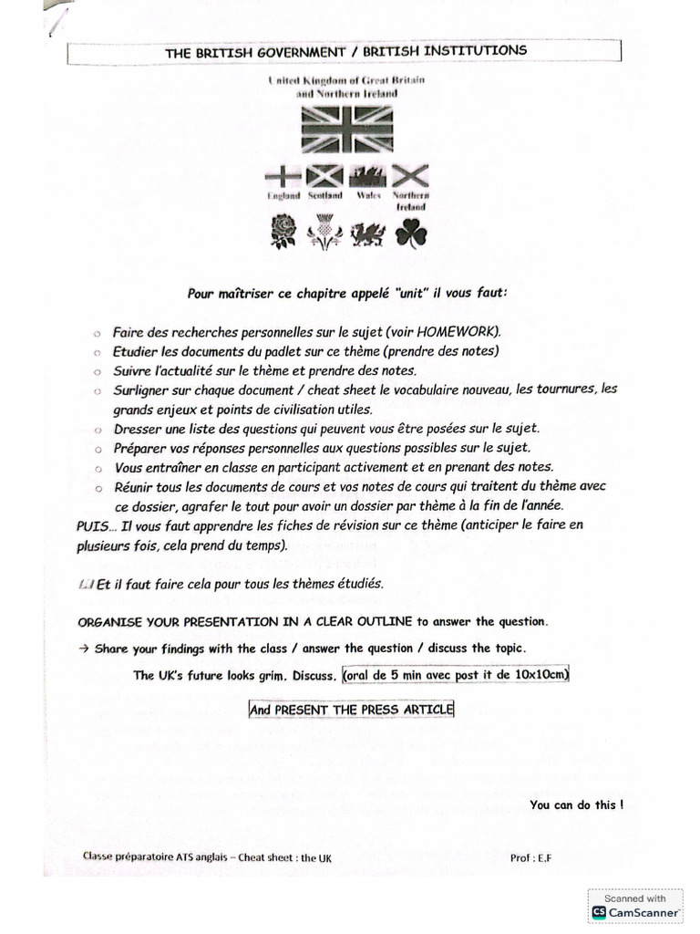 British Government and Institutions | PDF
