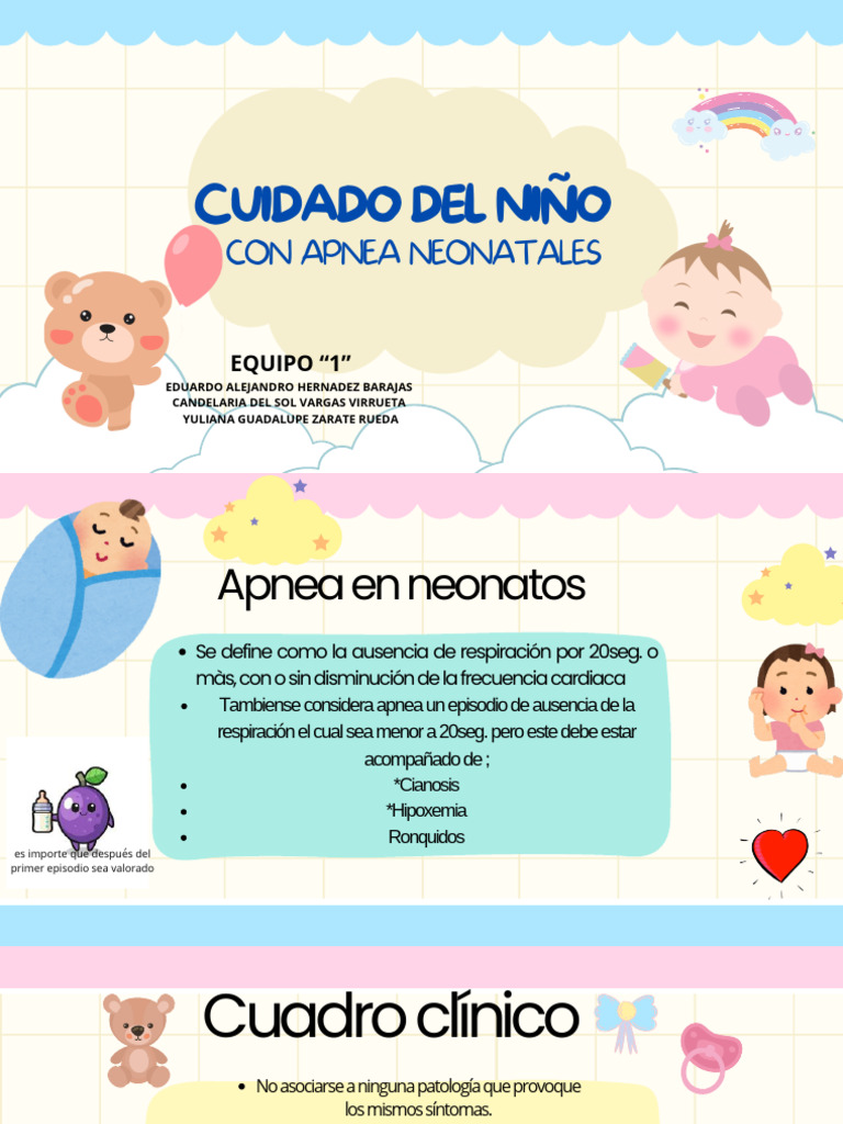 Apnea Neonatal Última | PDF | Apnea | Medicina