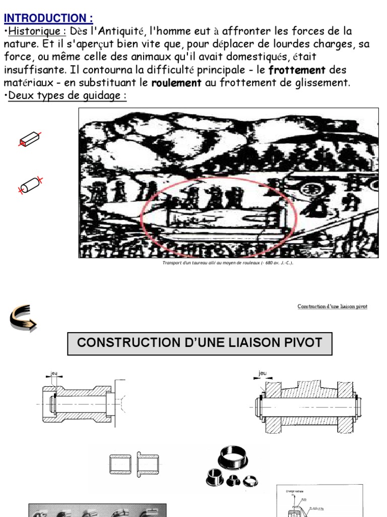 Construction Liaison Pivot | PDF | Machine | Ingénierie mécanique