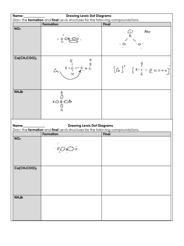EXTRA Warmup Questions (Molecular Geometry, Polarity & IMF) | PDF ...
