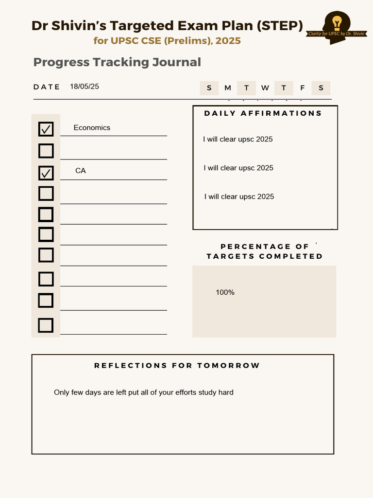 Progress Tracking Ankit | PDF