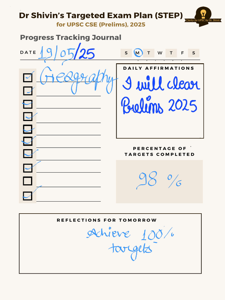 'Progress Tracking Journal' 250519 213341 | PDF