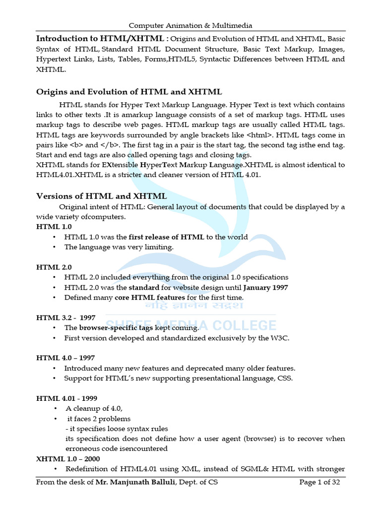 Cma | PDF | Html Element | Html