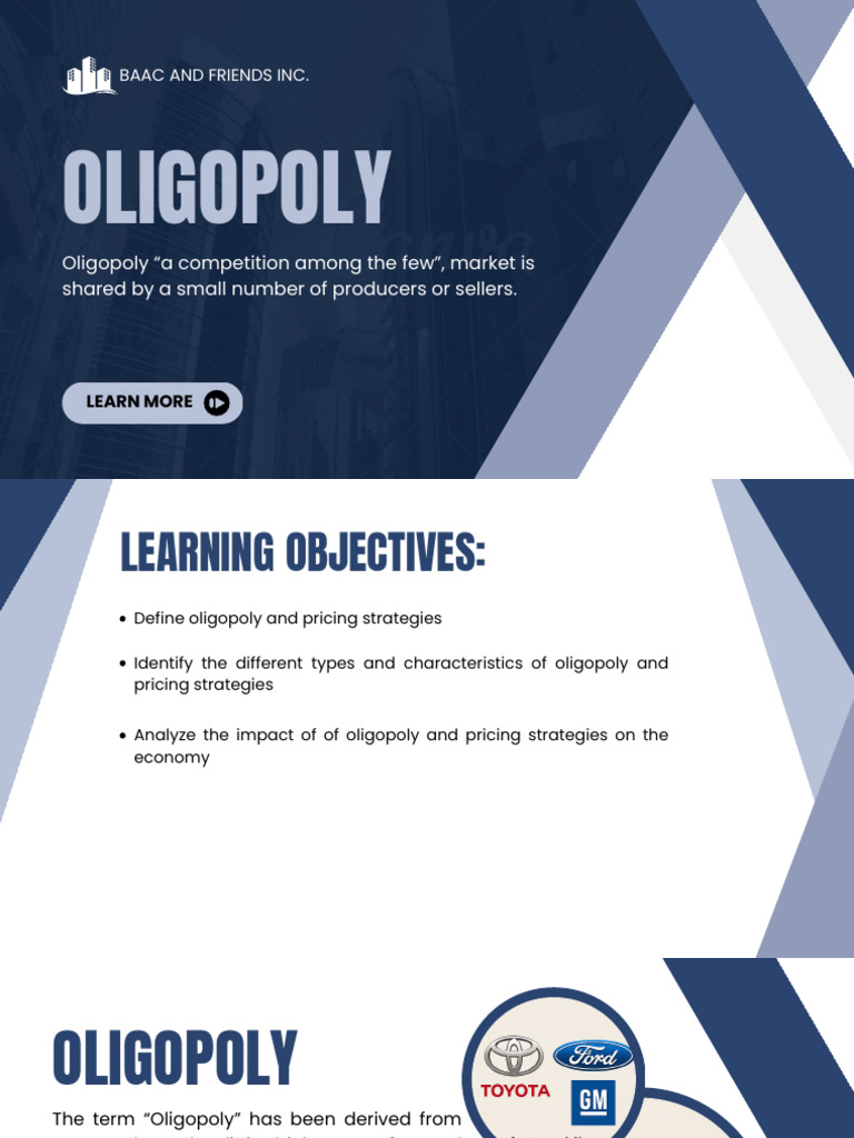 Oligopoly Pricing Strategies Explained | PDF | Oligopoly | Pricing