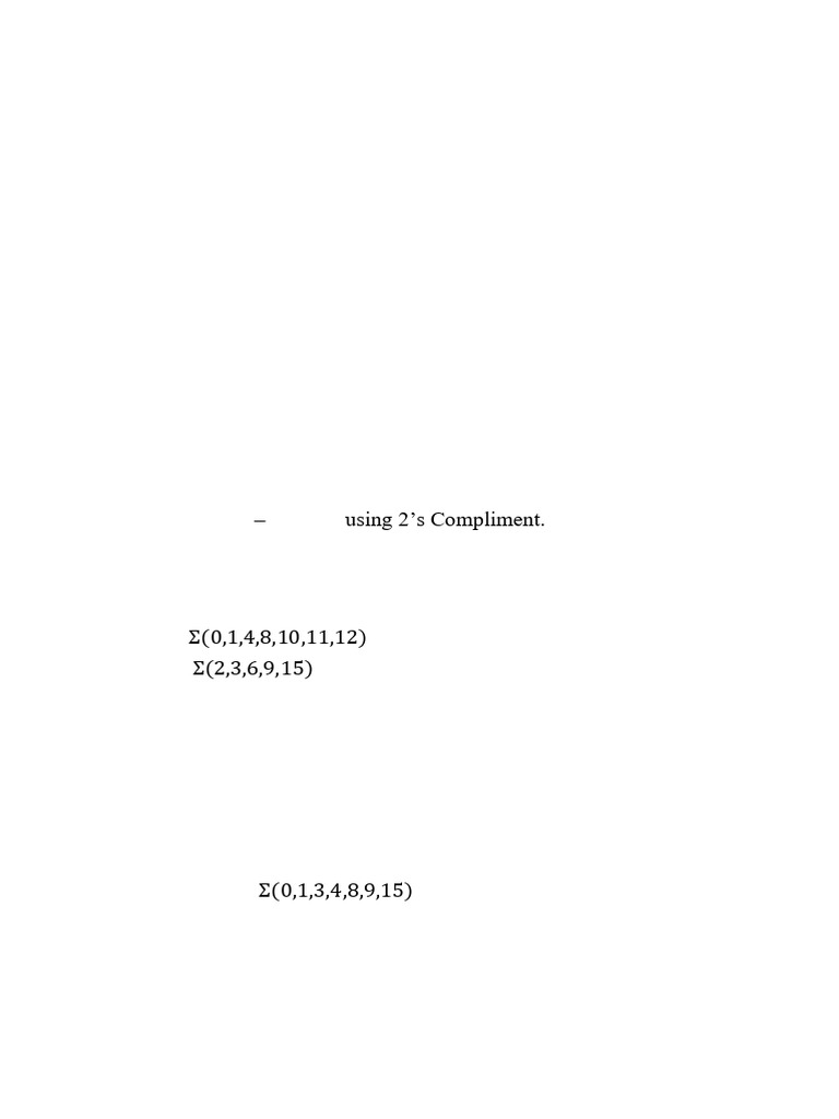 Digital Logic System (New) | PDF | Logic Gate | Electronic Circuits