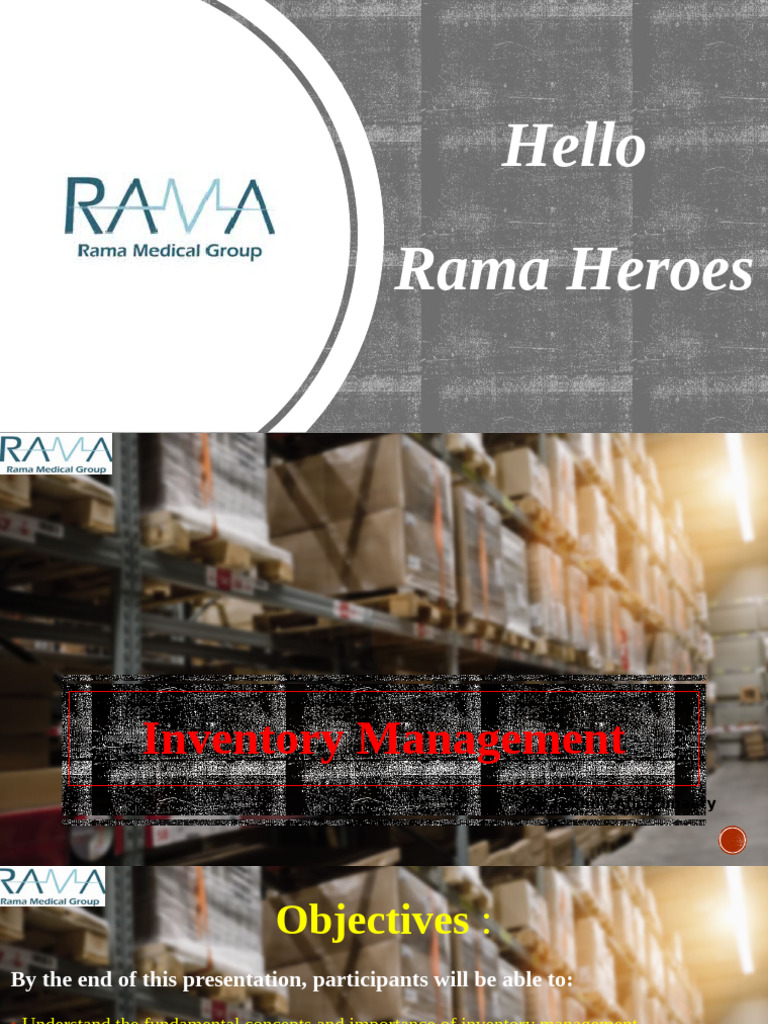 Essential Inventory Management Guide | PDF | Inventory | Business Process