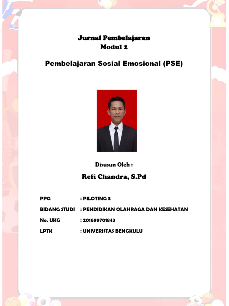 Jurnal Pembelajaranku Pembelajaran Sosial Emosional | PDF