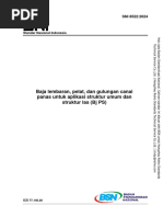 Mutu Bahan Baja Standar SNI | PDF