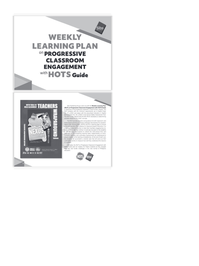 Nexus 1e Grade 10 WLP q1 PDF | PDF