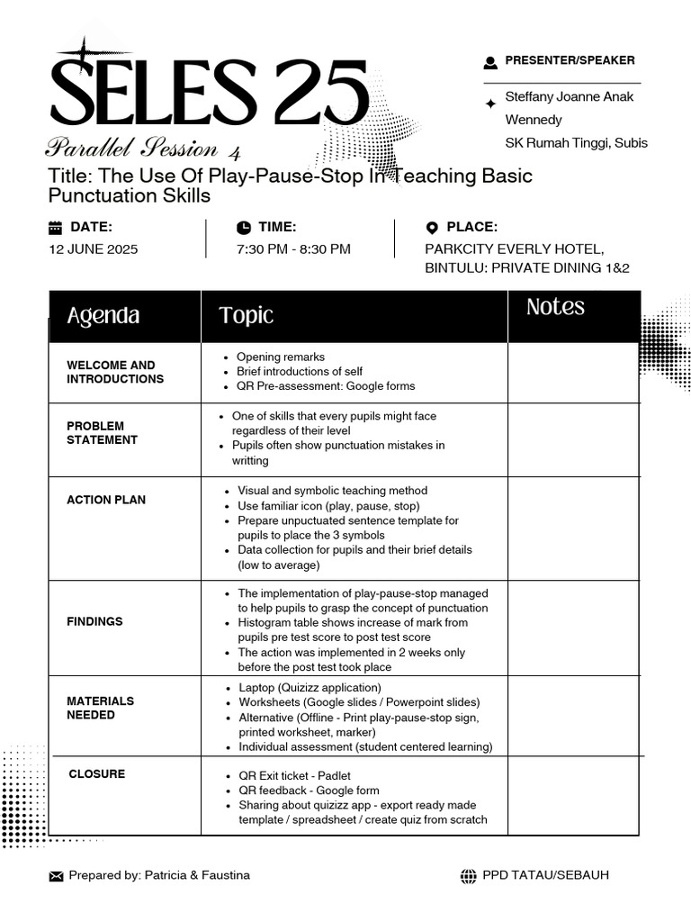 Summary Parallel Session 4 PDF | PDF | Human Communication | Learning