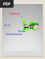 5S Good Housekeeping Practices Guide | PDF | Housekeeping