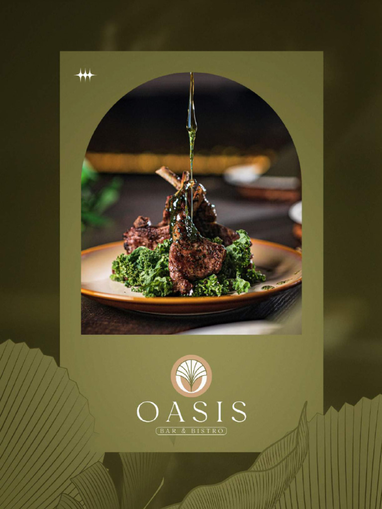 Oasis Bar Bistro Lunch Dinner Menu UPDATED MAY 21 Compressed 1 | PDF