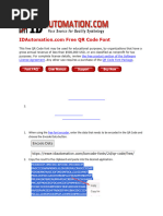 IDAutomation Free Code 39 Font Manual | PDF