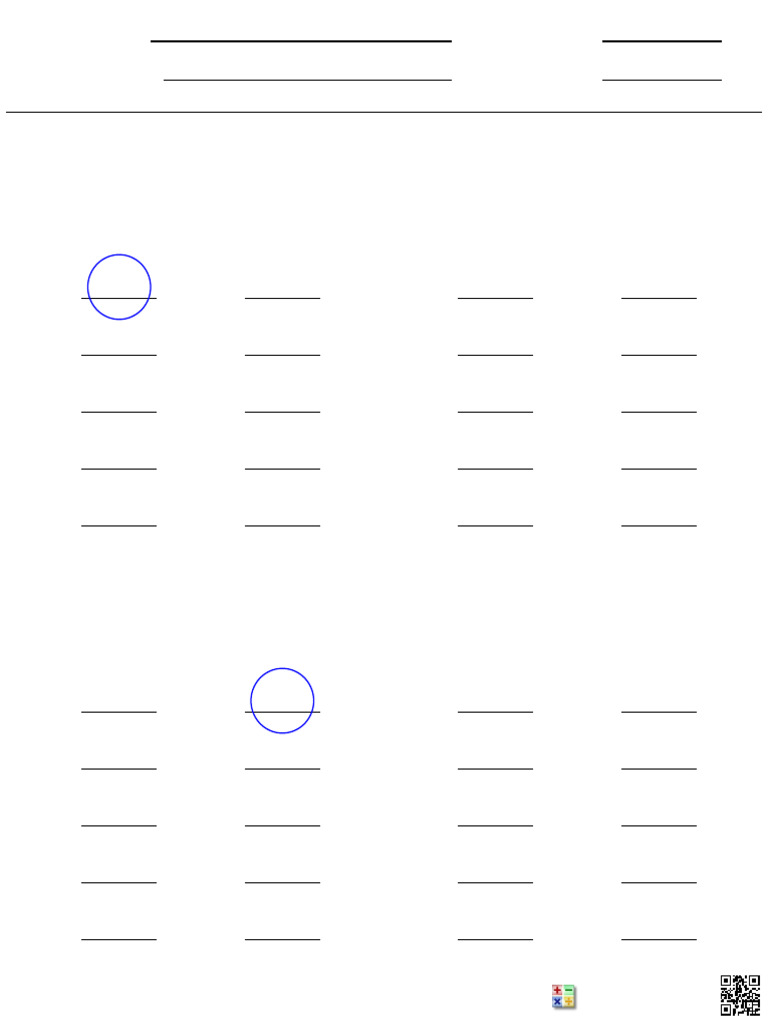 Rounding Integers: Nearest Thousand | PDF