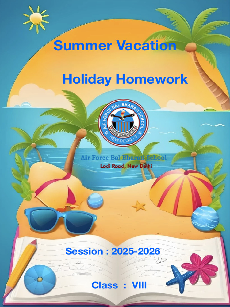 Class 8 Holiday Homework | PDF
