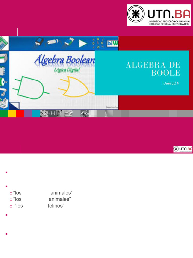 Introducción al Álgebra de Boole | PDF | Puerta lógica | Álgebra de Boole