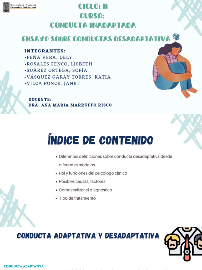 Conducta Desadaptativa: Definiciones y Modelos | PDF | Sicología ...